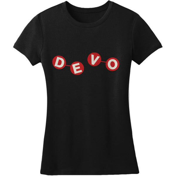 Devo Devo - Atomic Logo (Ladies) Junior Top 207977 | Rockabilia Merch Store
