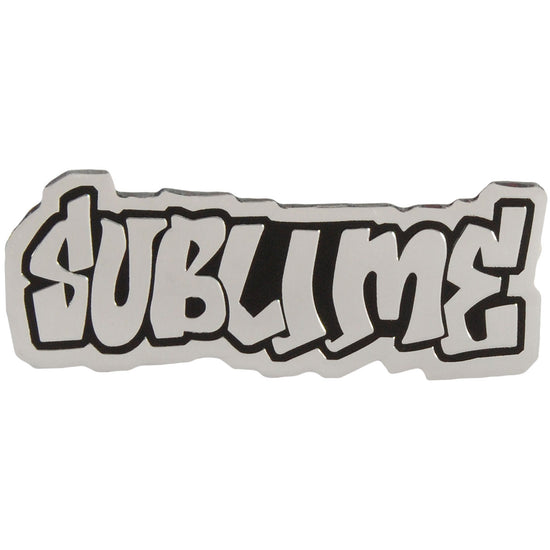Sublime Logo On Silver Sticker | Sublime Merch Store