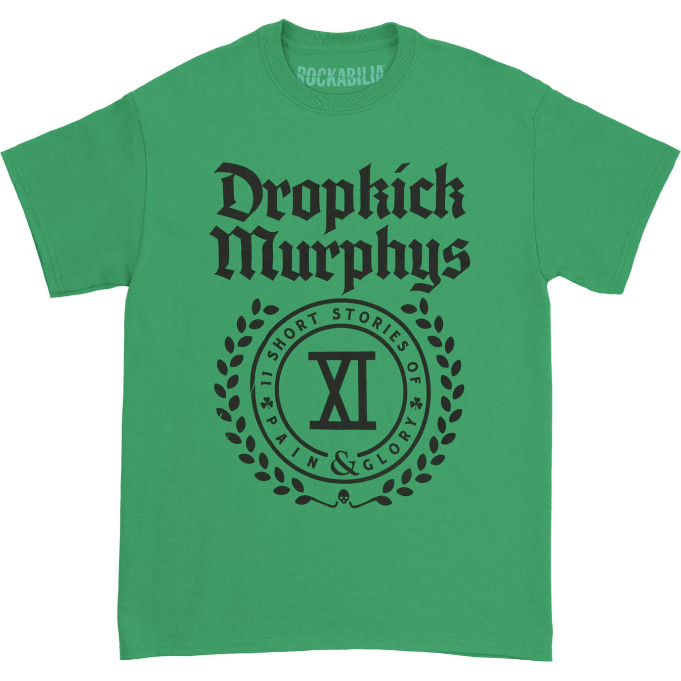 Dropkick Murphys Short Stories Crest T-shirt 382142 | Rockabilia Merch ...
