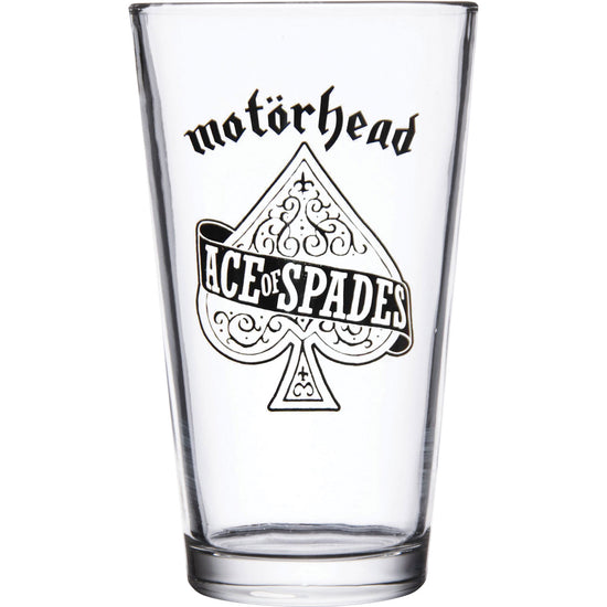 Motorhead Ace Of Spades Pint Glass 398384 | Rockabilia Merch Store