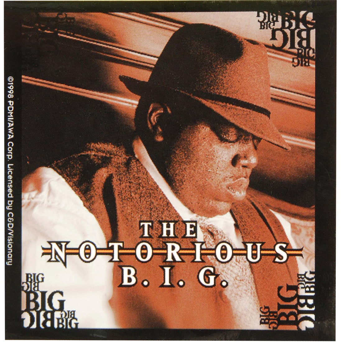 Notorious B.I.G. Sticker | Notorious B.I.G. Merch Store