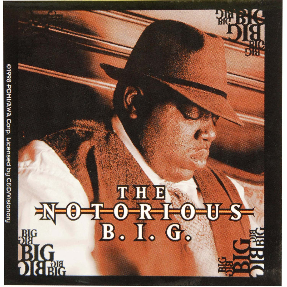 Notorious B.I.G. Sticker | Notorious B.I.G. Merch Store