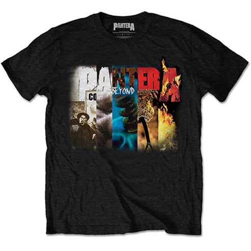 Pantera Album Collage Slim Fit T-shirt 414196 | Rockabilia Merch Store