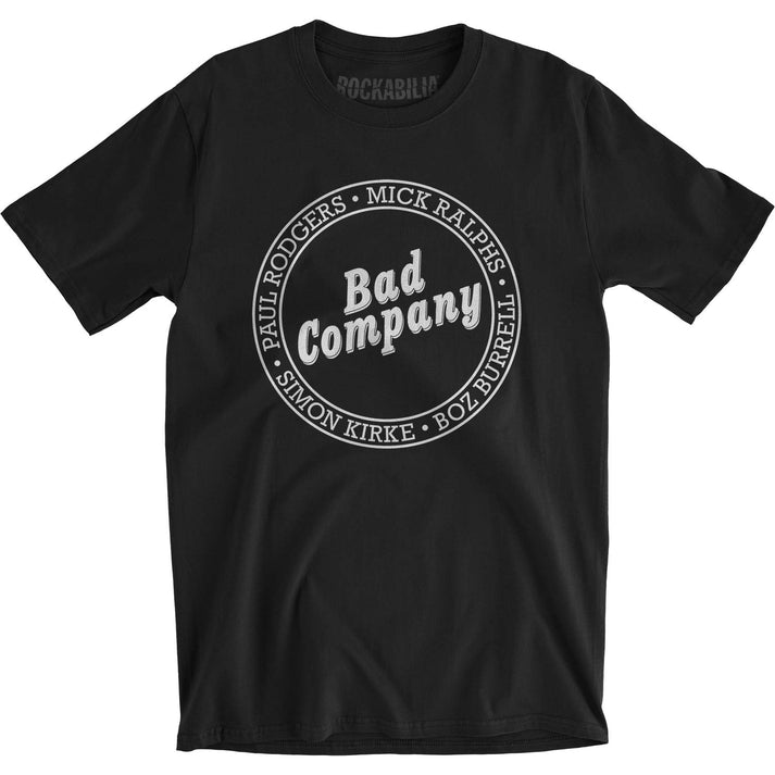 Bad Company Lineup Slim Fit T-shirt 414552 | Rockabilia Merch Store