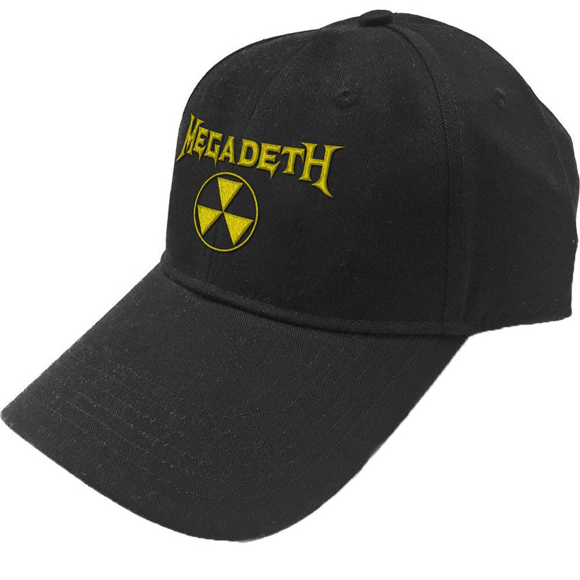 Megadeth Hazard Logo Baseball Cap 419013 | Rockabilia Merch Store
