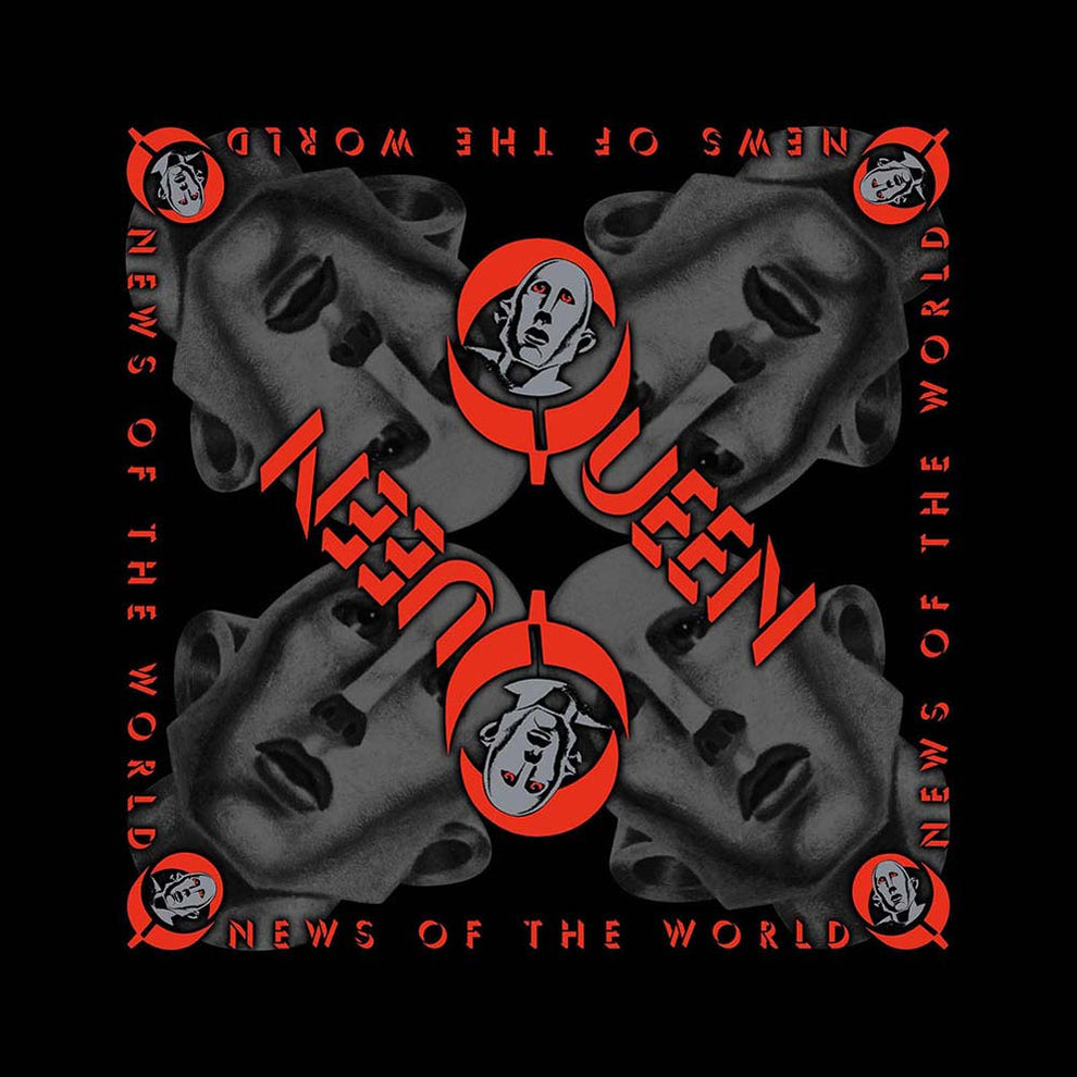 Queen News of the World Bandana | Queen Merch Store