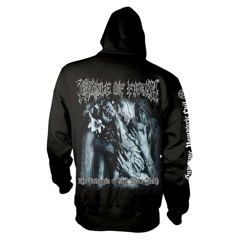 Cradle Of Filth The Principle Of Evil Made Flesh Hooded Sweatshirt ...