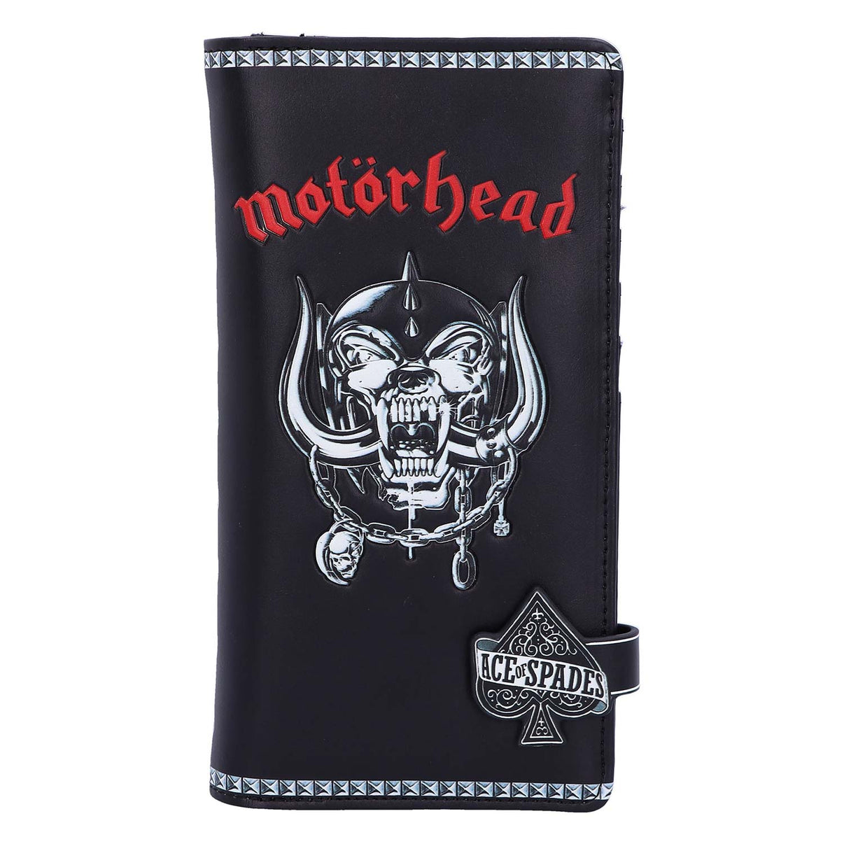 Motorhead Embossed Purse Girls Handbag 419987 | Rockabilia Merch Store