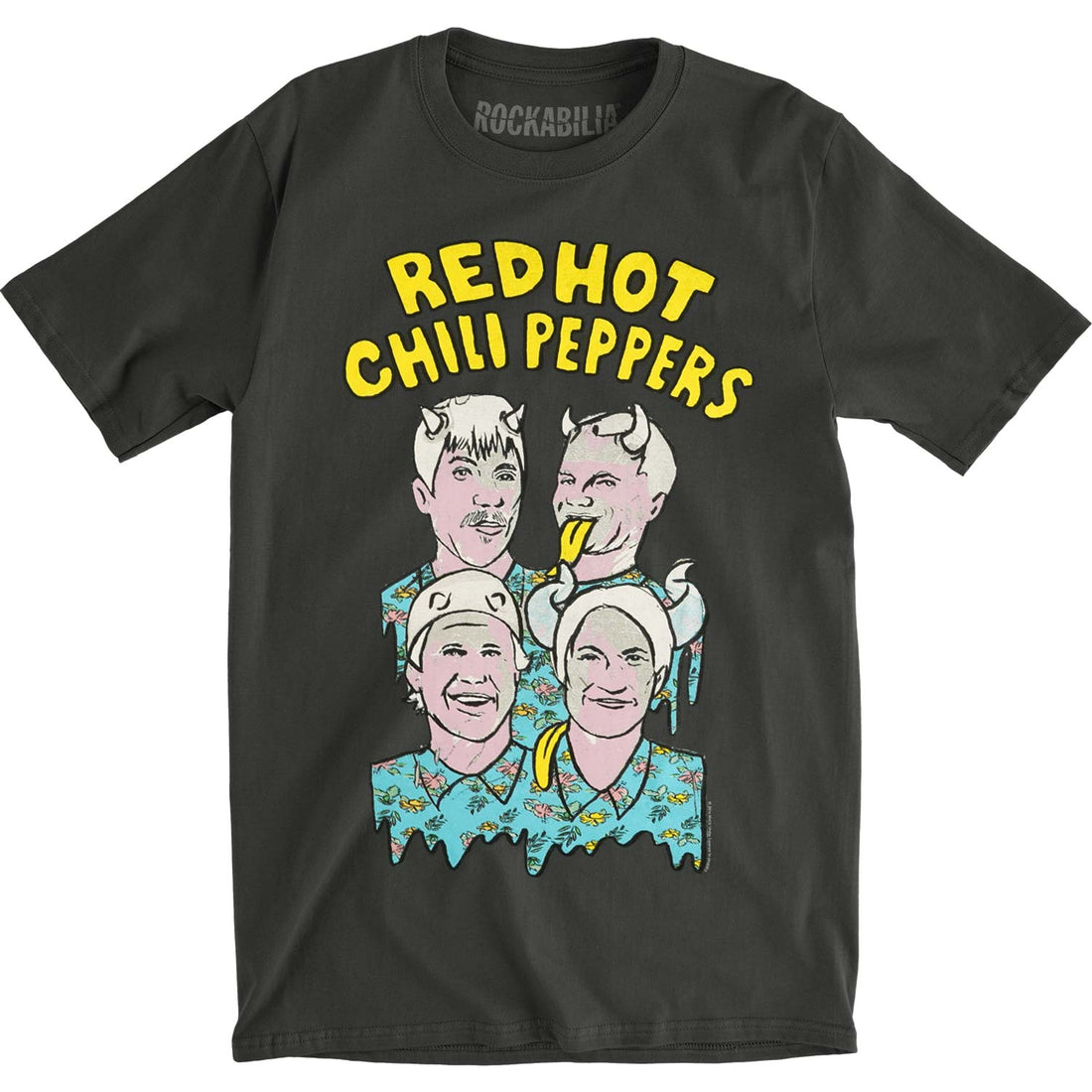 Red Hot Chili Peppers Illustrated Peppers Vintage T-shirt | Red Hot ...